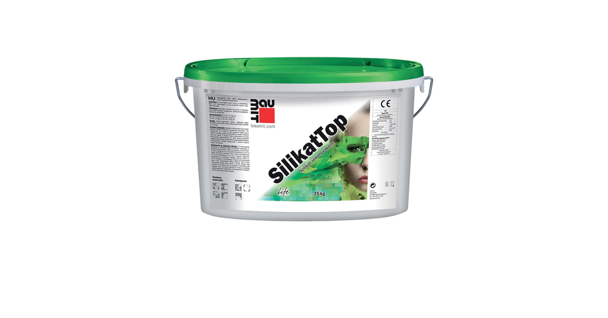 Baumit SilikatTop vékonyvakolat 25Kg (Fehér 0018 és 0019)