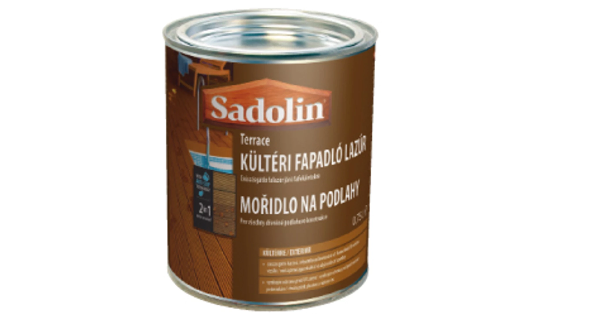 Sadolin TERRACE kültéri fapadló lazúr fenyő 0,75 L most 5.390 Ft-os áron